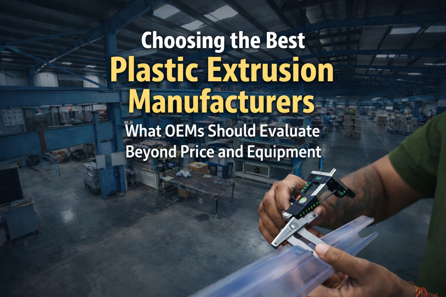 Choosing the Best Plastic Extrusion Manufacturers